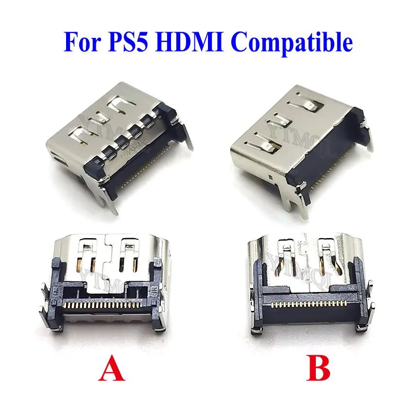 1 10Pcs Replacement For PS5 HDMI compatible Port Socket Interface 1 10Pcs Replacement For PS5 HDMI compatible Port Socket Interface