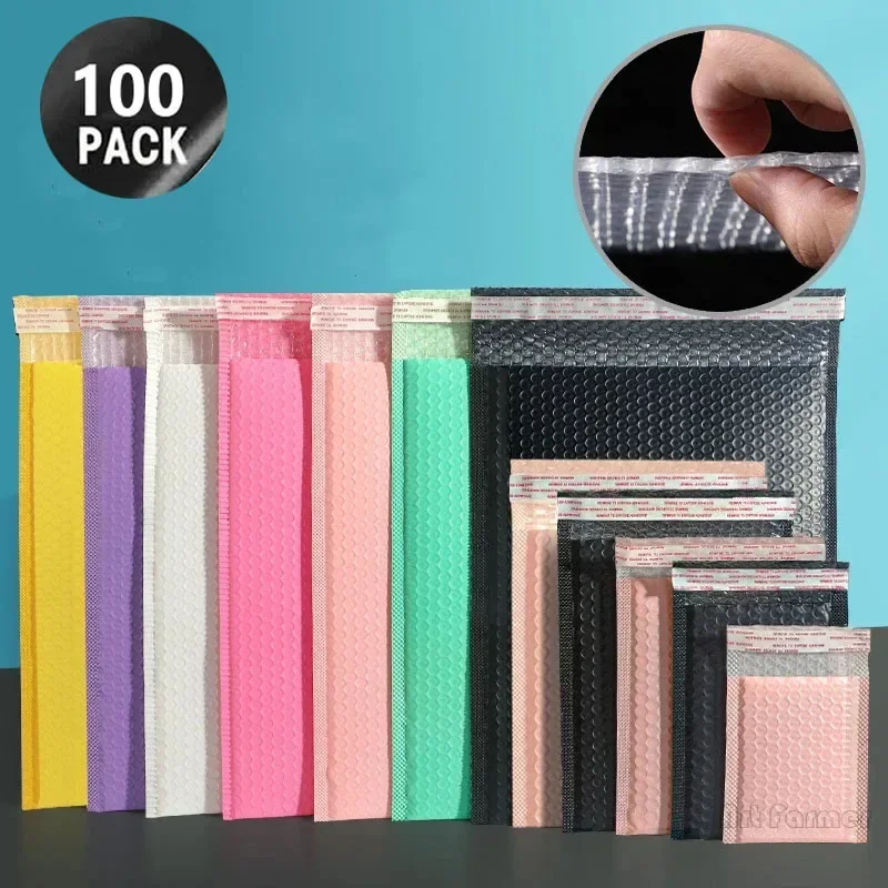 100pcs Shipping Bags to Pack Products Delivery Package Packaging Bubble ...