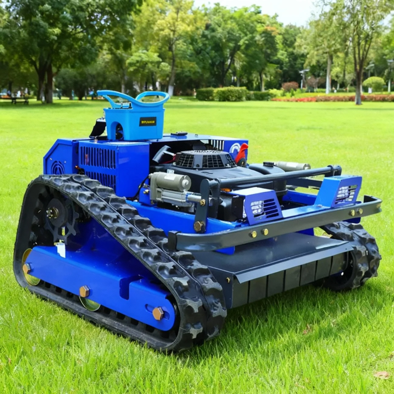 Customized upgraded remote control lawn mower grass lawn mower mini ...