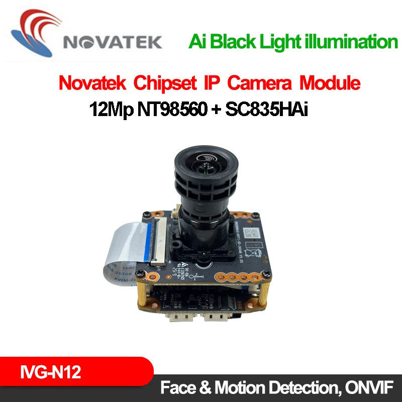 12Mp Camera Board Smartsens SC835HAi Novatek NT98560 Webcam MicroSD ...