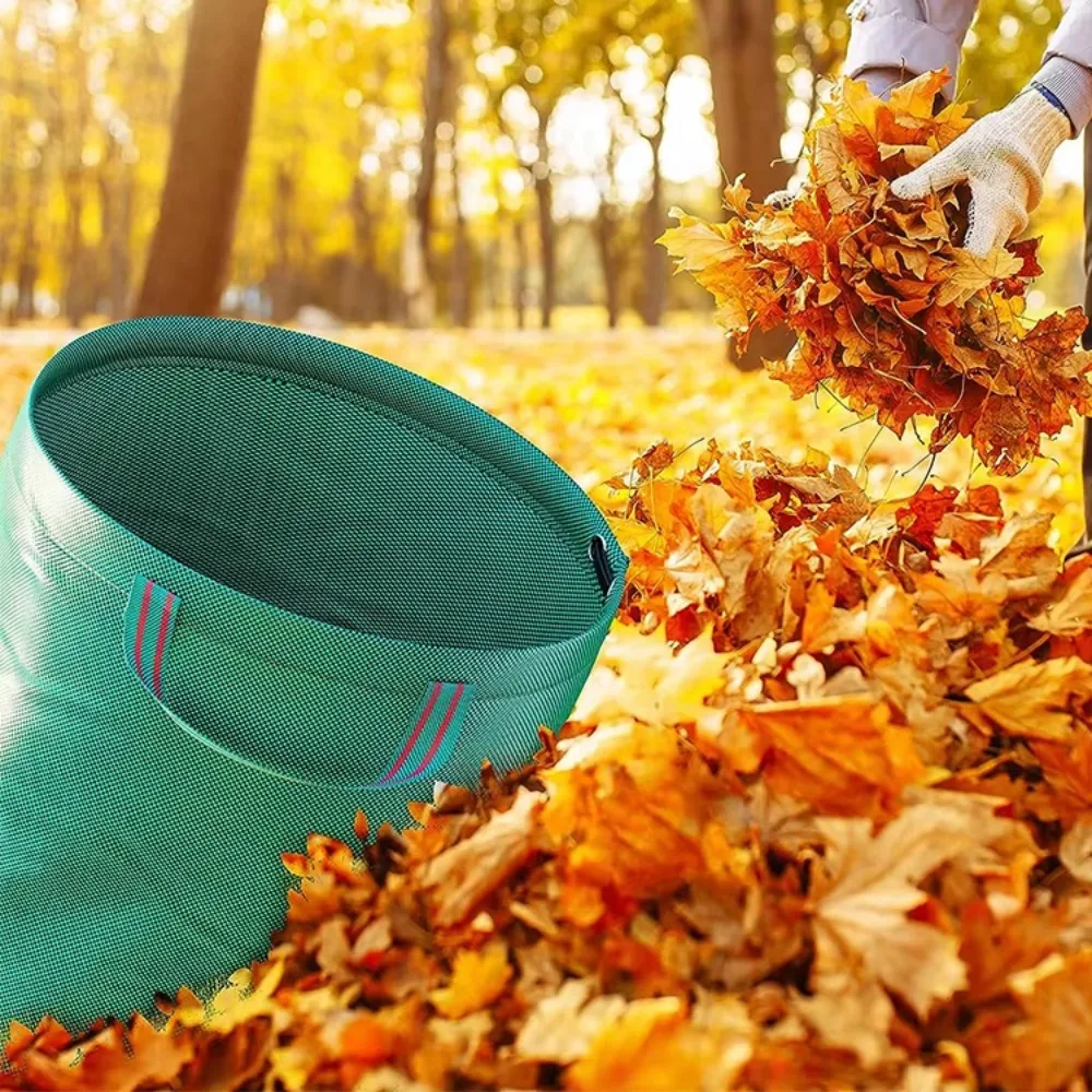 Garden Waste Bag Large Capacity Garden Bag Reusable Waterproof Leaf ...