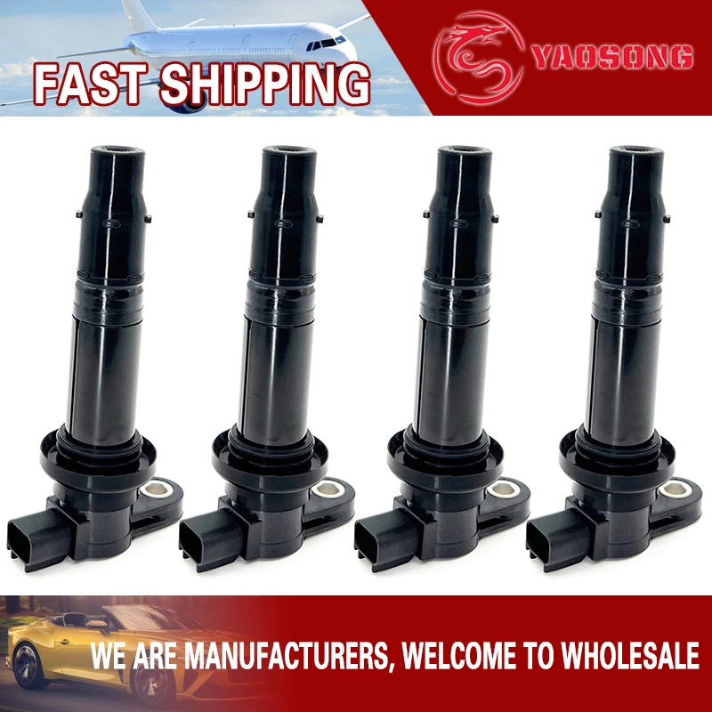 4PCS-F6T56772-23P-82310-00-00-Ignition-Coil-Fit-For-Yamaha-YZF-Phazer ...