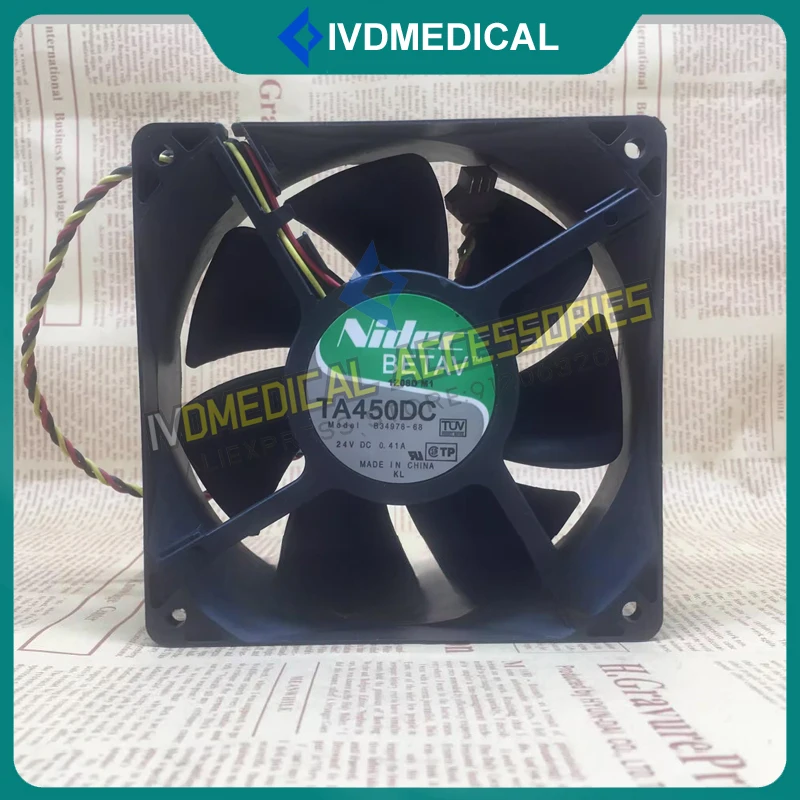 Nidec TA450DC Cooling Fan for Mindray BS800 BS820 24V Fan - AliExpress 502