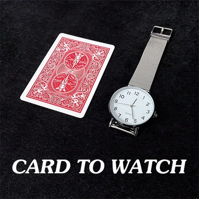 Card To Watch Playing Card Change To Watch Close Up Magic Magia Magie ...