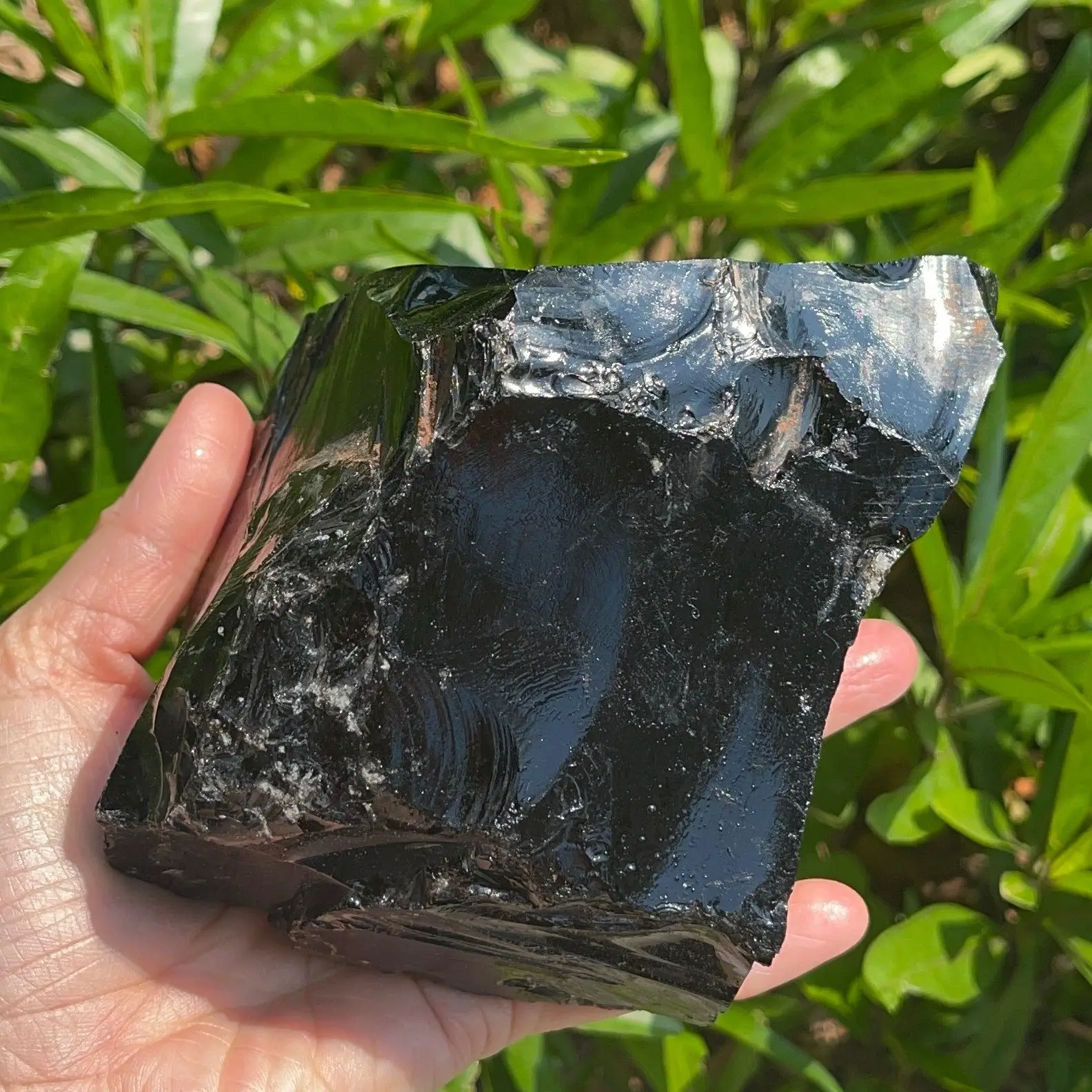 Raw Obsidian Stone