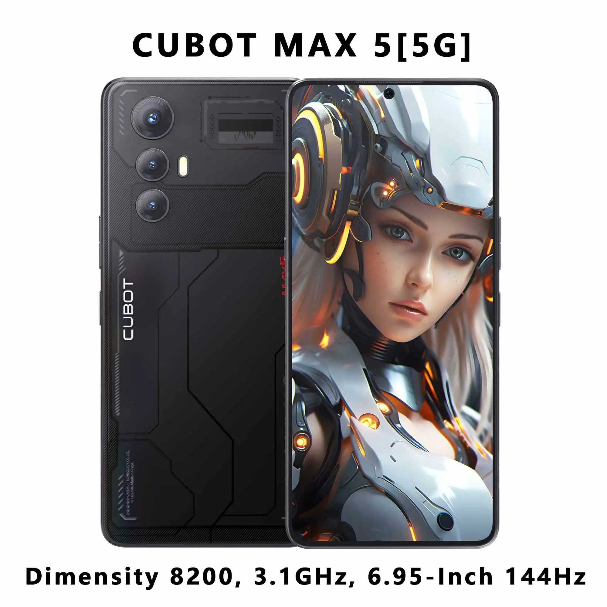 Smartphone-Android-5G-CUBOT-MAX-5-Dimensidad-8200-4-nm-3-1-GHz-pantalla ...