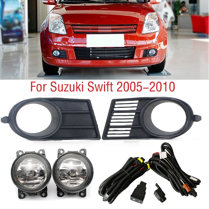 For Suzuki Swift 2005 2010 Car Front Bumper Fog Light Wires Harness ...