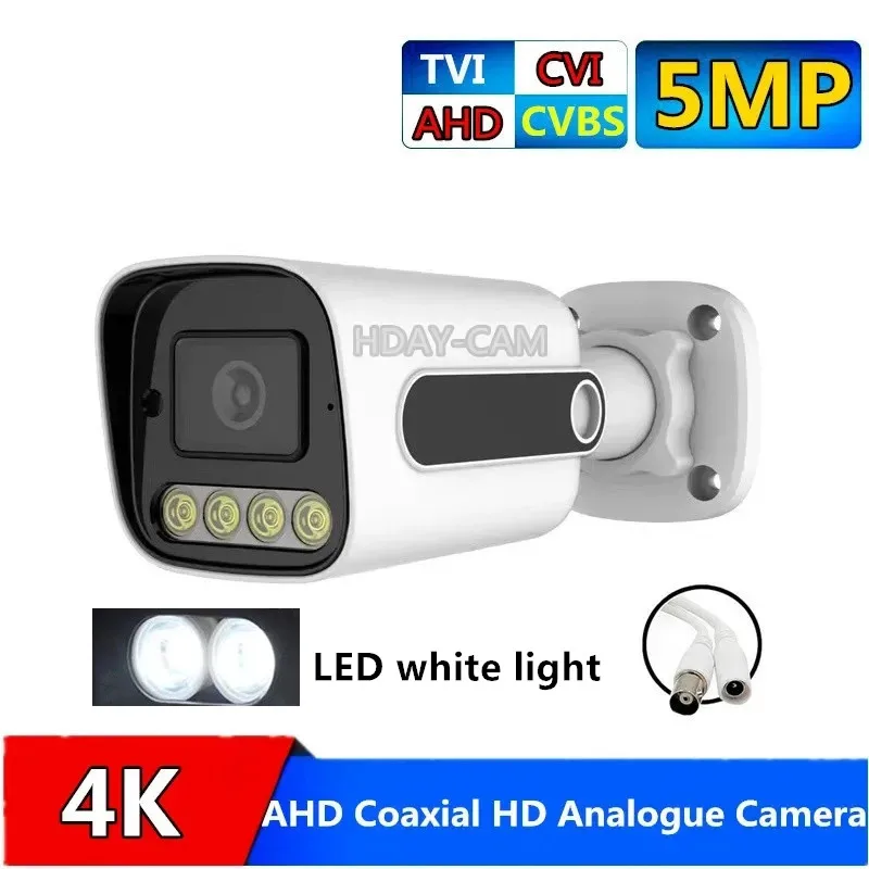 NEW-5MP-24H-Full-Color-Night-Vision-CCTV-AHD-Camera-1080P-4MP-HD-4Array ...