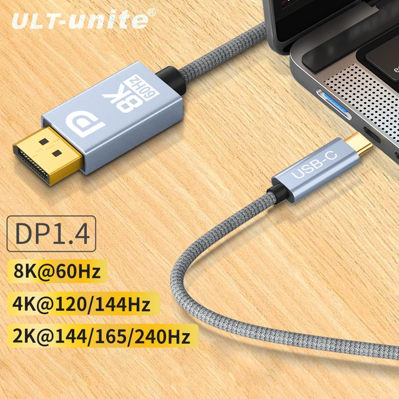 Usb C Thunderbolt 4 Displayport | Thunderbolt Dp Usb C | Thunderbolt 4 Cable | Ult-unite - Audio ...