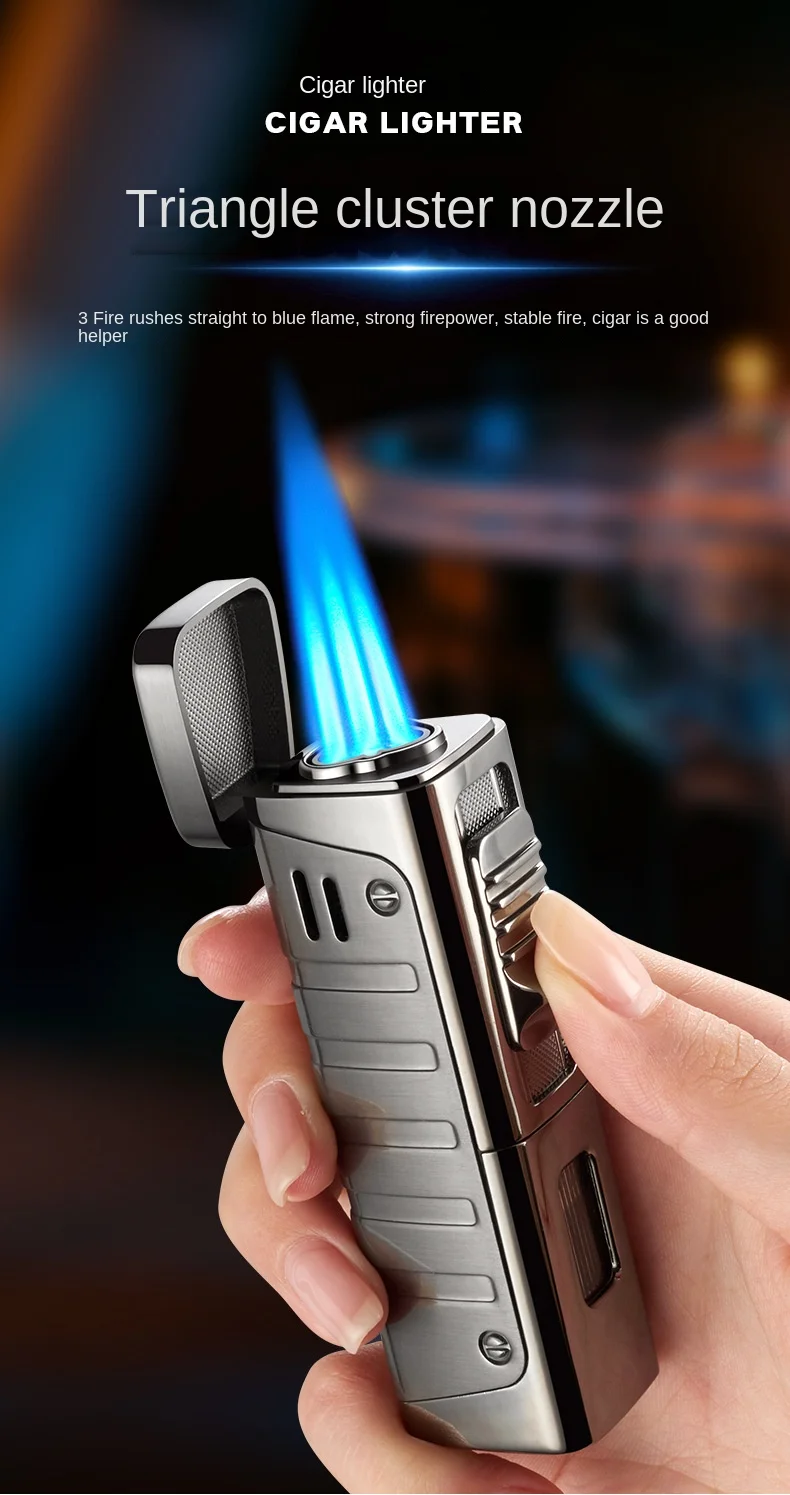 Metal Windproof Direct Lighter Cigar – Man's Toolbox