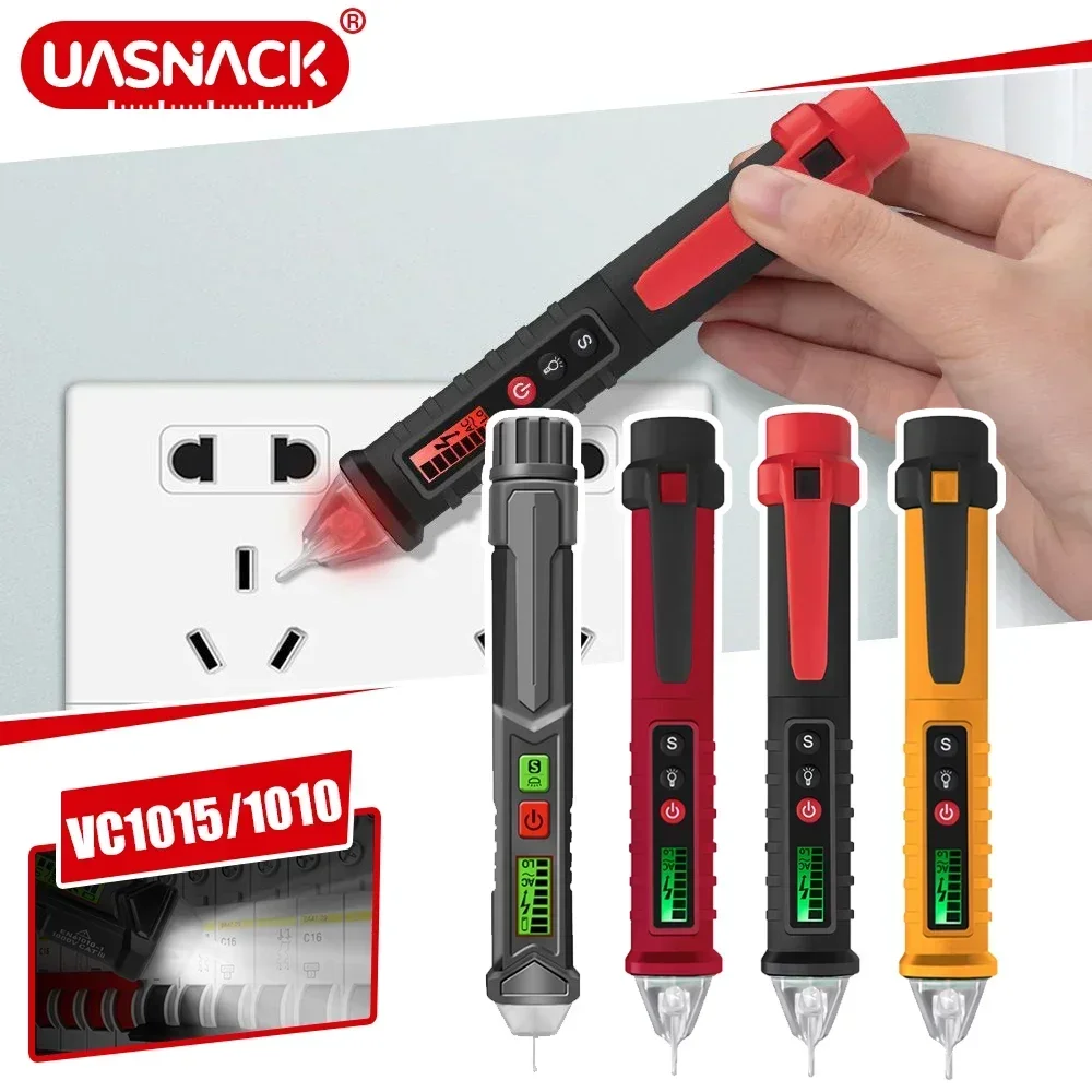 Non-contact Voltage Detector Non-Contact Voltage Tester Pen - 2-in-1 AC ...