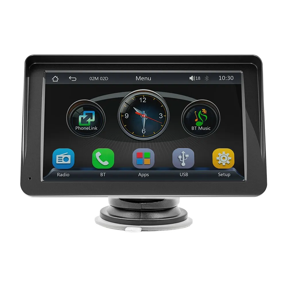 Universal 7inch Car Radio Multimedia Video Player Wireless Carplay And ...