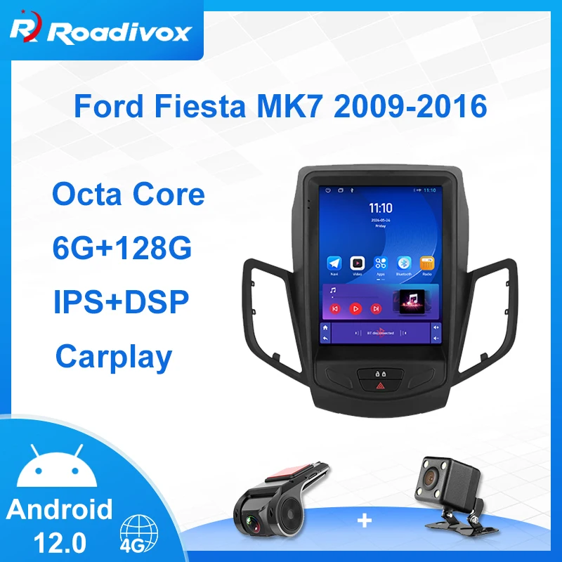 9-7-Android-12-0-vertical-screen-Tesla-Style-Car-Radio-For-Ford-Fiesta ...