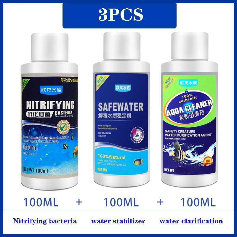 100ml Nitrifying Bacteria Liquid Quickly Purify Water for Fresh Water ...