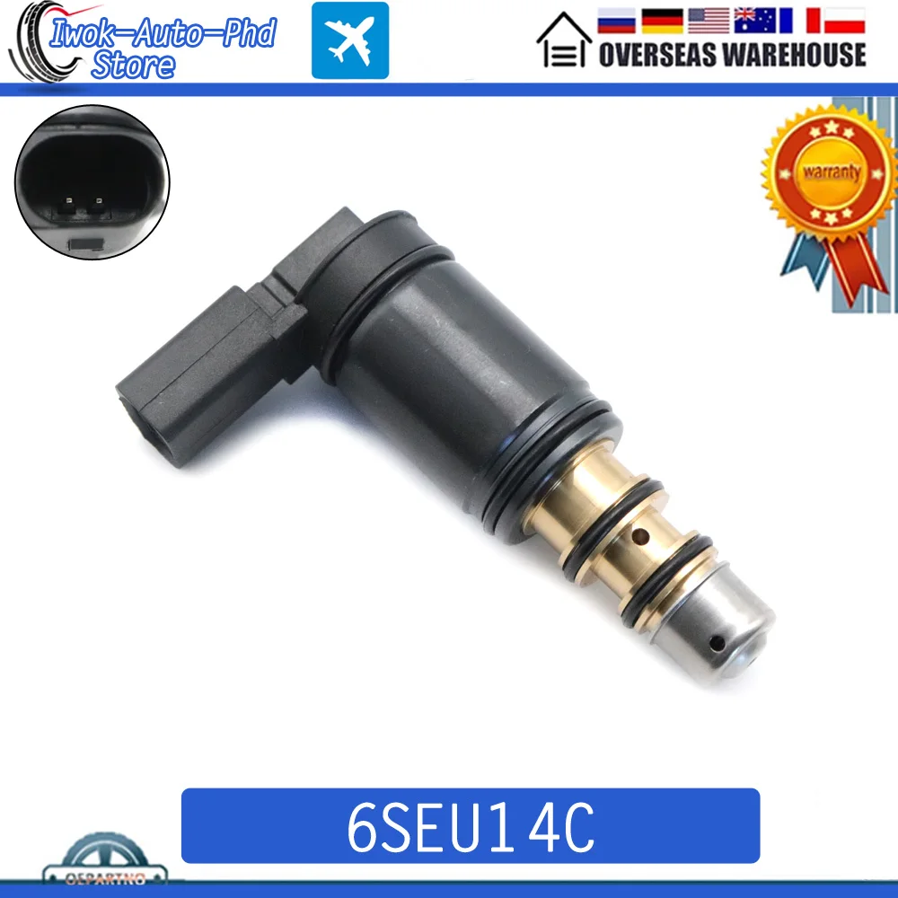 6SEU14C-Car-AC-Compressor-Control-valve-Fit-For-Audi-A3-A4-2005-to ...