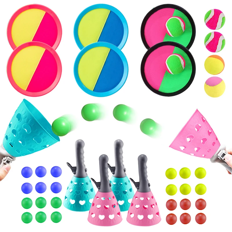 Toss and Catch Ball Set for Kids - Fun Outdoor Game