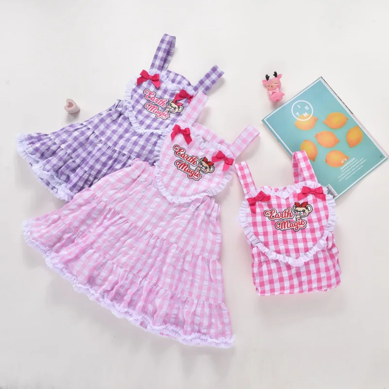 Summer-New-Girls-Strap-Dress-Cute-Bear-Cartoon-Dresses-Treasure-Strap ...