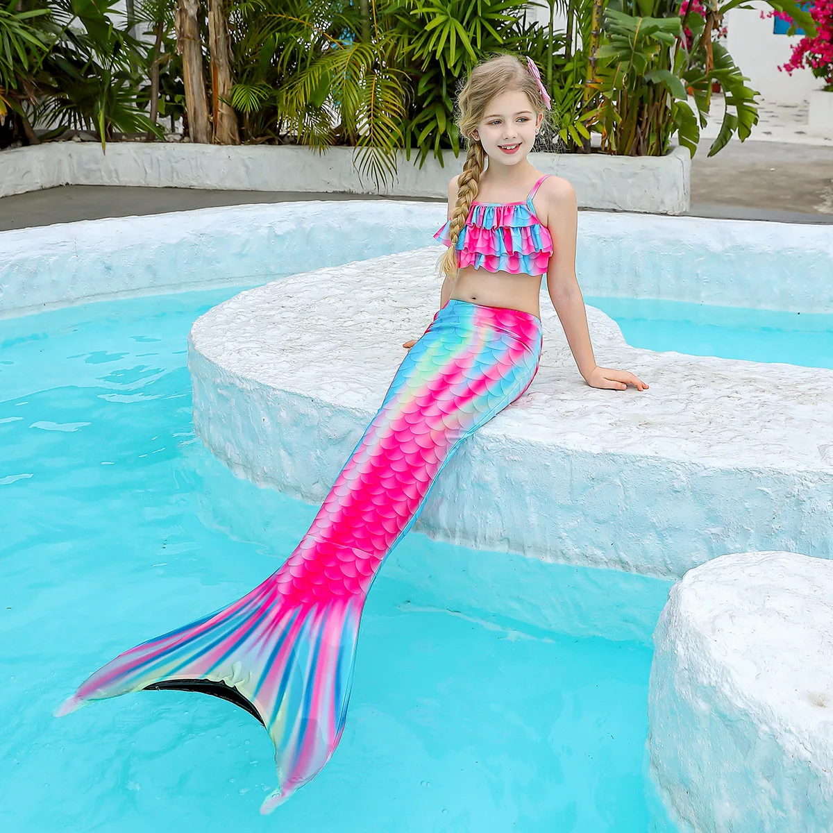 Mermaid Tail Costume For Kids