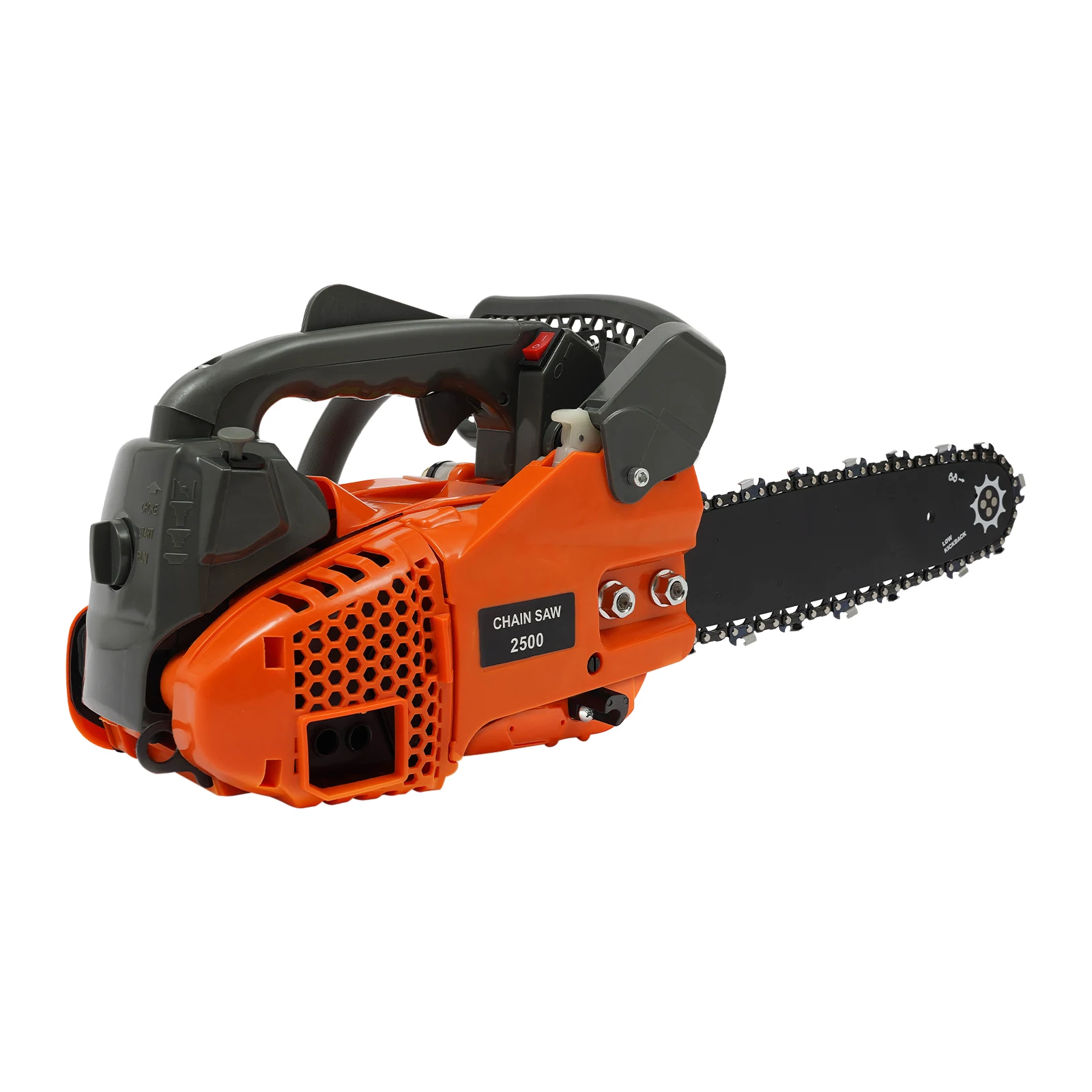 25.4CC 12 Inch Gas Chainsaw, 2-Stroke Gasoline Powered Chain Saw, 900W ...