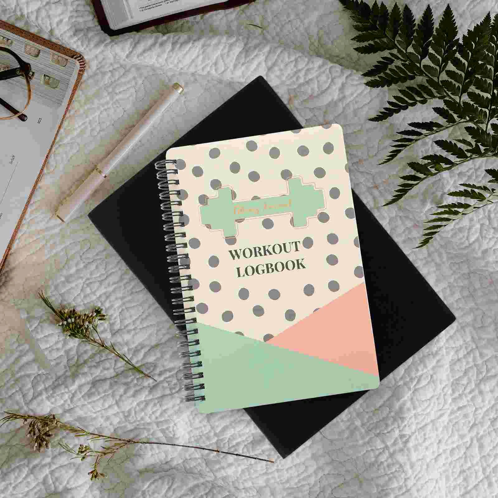 Workout-Planner-Fitness-Punch-Book-Notebooks-Journal-for-Men-Log ...