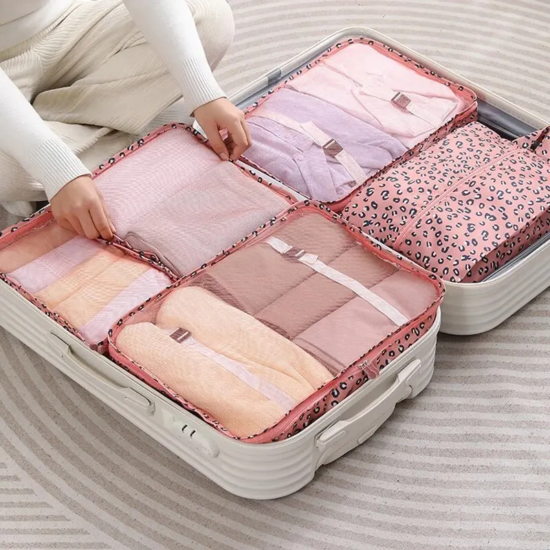 Large-Six-Piece-Travel-Storage-Bag-Classification-Set-Storage-Bag ...