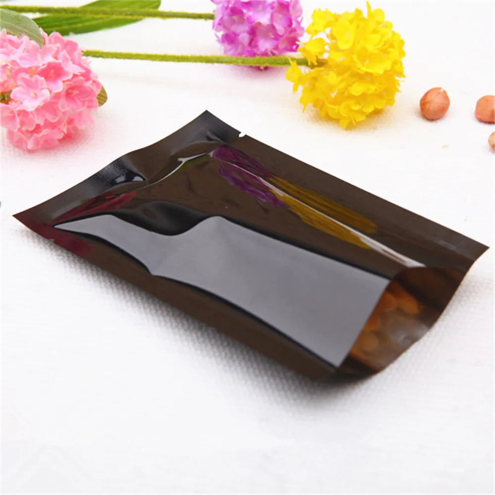 9X13cm-200pcs-Top-Open-Black-Plating-Aluminum-Foil-Bags-Heat-Sealing ...