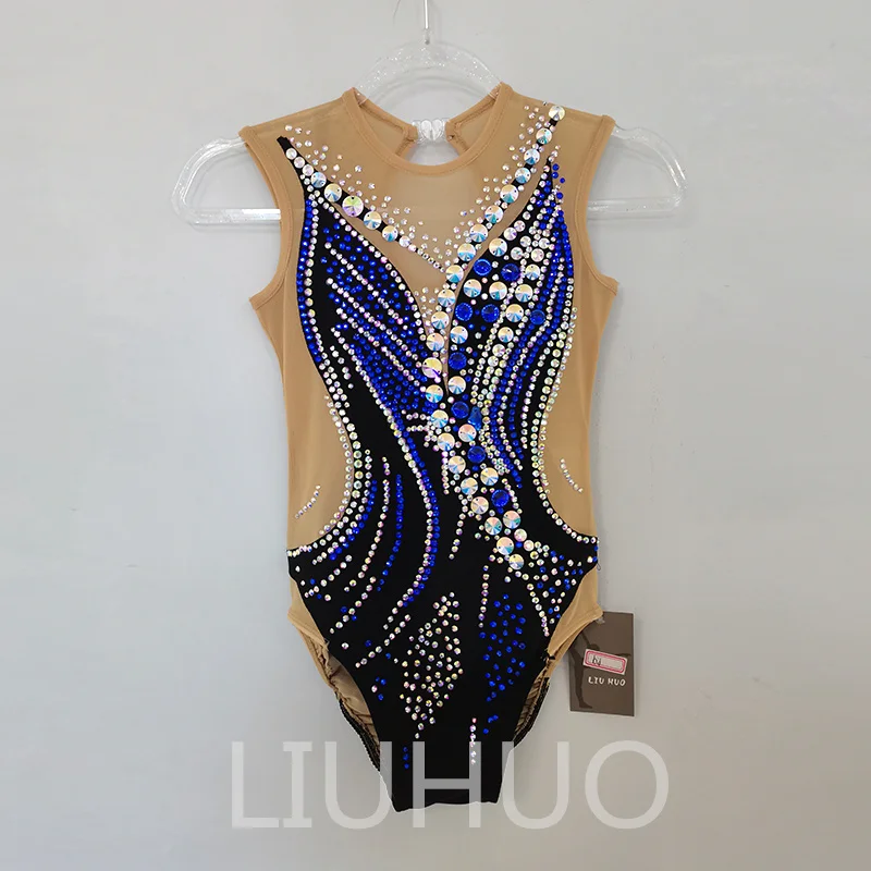Women-Rhythmic-Gymnastics-Leotards-Girls-Synchronized-Swimming-Suits ...