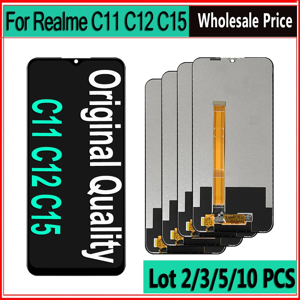 OPPO Realme C11 C12 C15 LCD 디스플레이 터치 스크린 디지타이저 어셈블리 RMX2185 RMX2180 ...