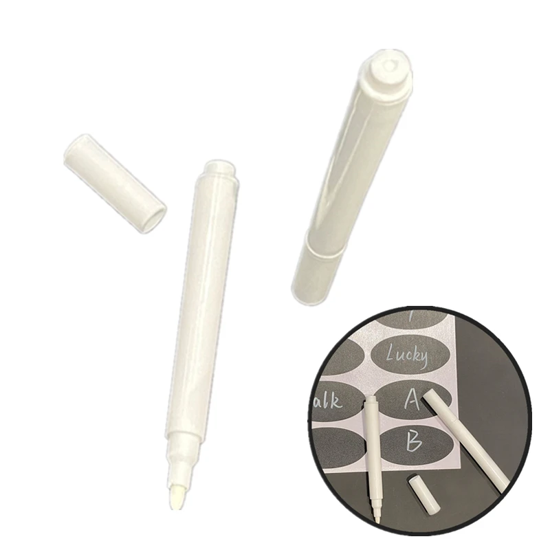 1-3PCs-Erasable-Marker-Pens-for-Kitchen-Label-Stickers-White-Liquid ...