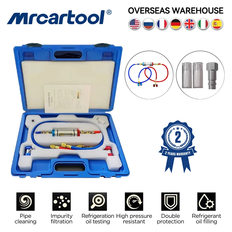 Automotive-Air-Conditioning-Refrigerant-Oil-Analyzer-Car-A-C-System ...