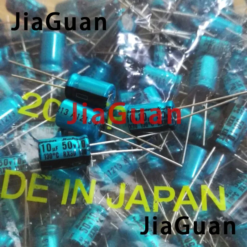 50PCS-NEW-RUBYCON-RX30-50V10UF-8X11-5MM-Electrolytic-Capacitor-rx30 ...
