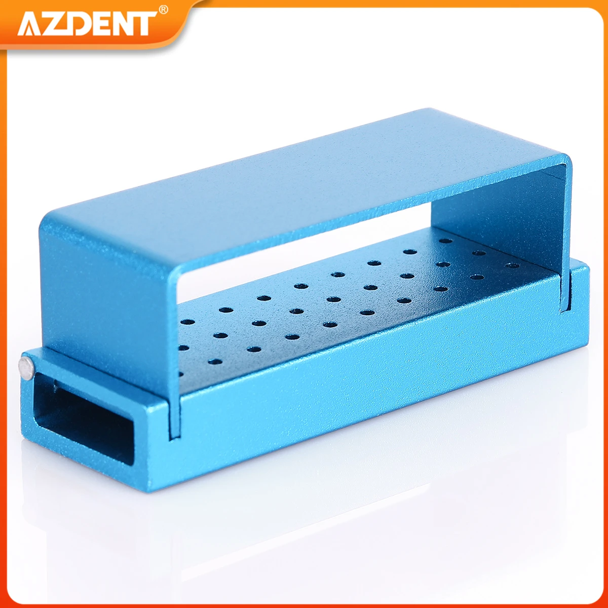 AZDENT 30 Holes Dental Burs Disinfection Block Holder Sterilization ...