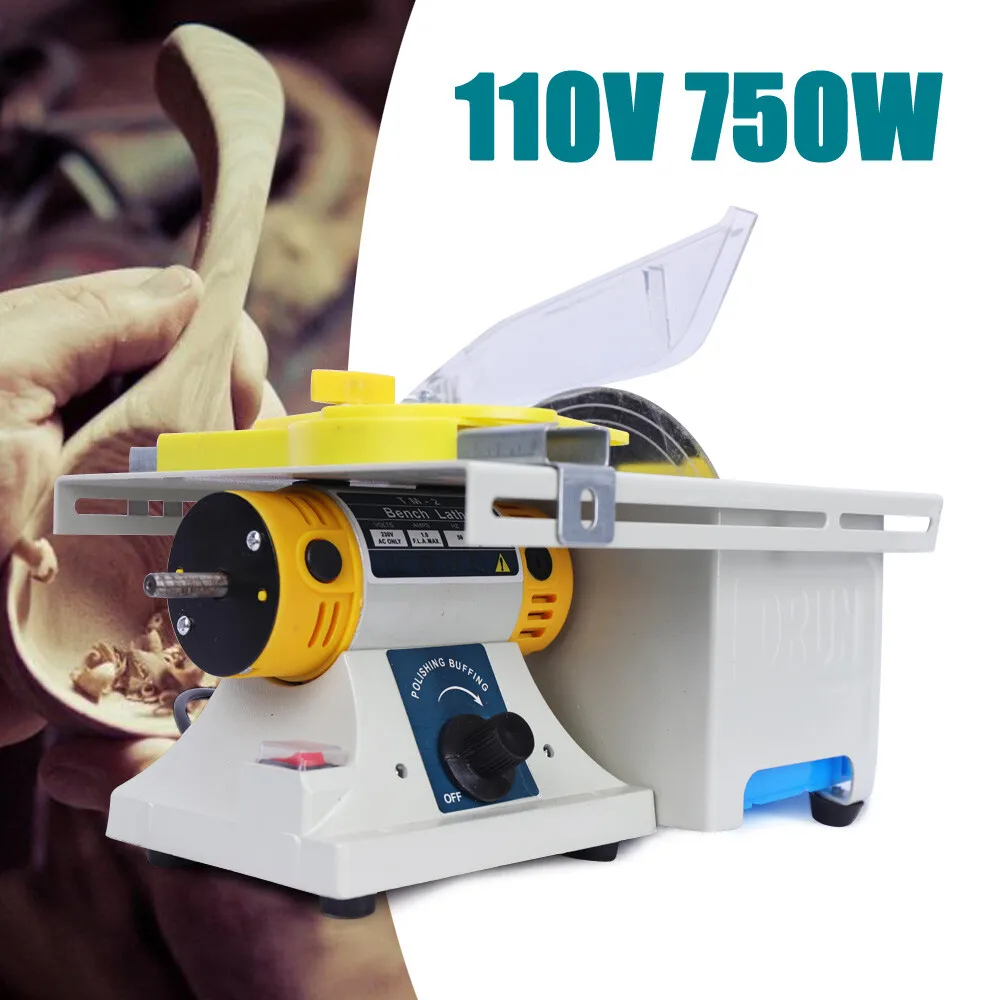 Multifunction Mini Table Saw Woodworking Lathe Electric Polisher ...