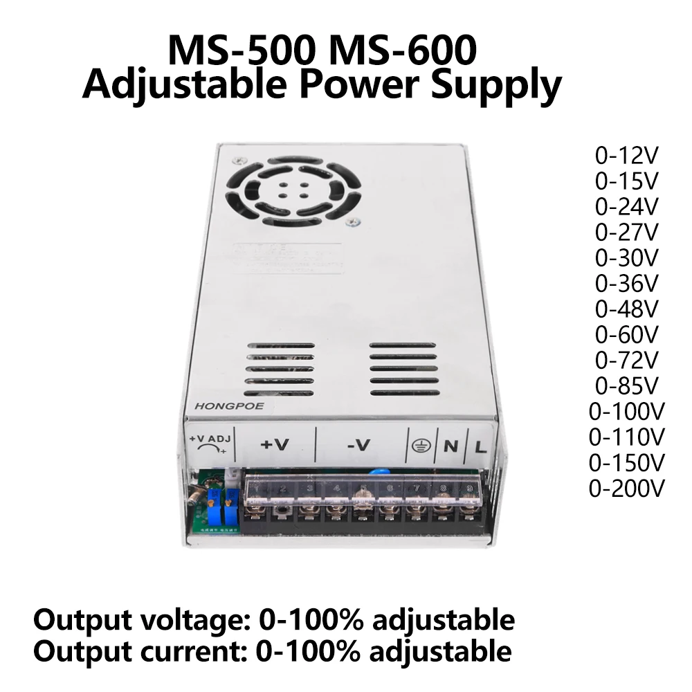 Adjustable-500W-600W-Power-Supply-0-12V-15V-24V-30V-36V-48V-60V-72V-85V ...