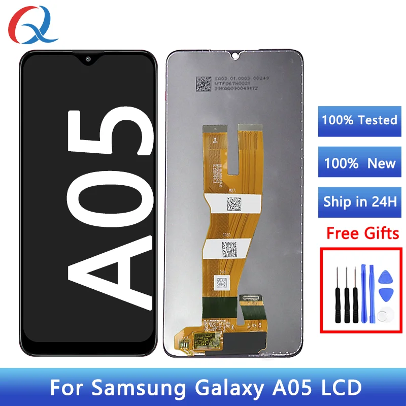 for Galaxy A05 screen replacement Original Pantalla for Samsung a05 ...