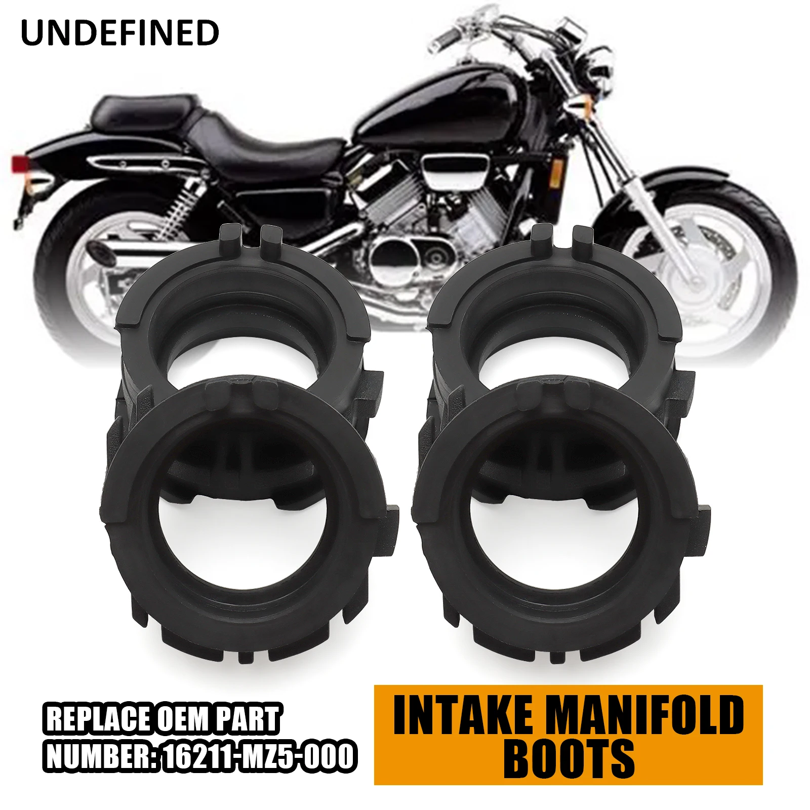 Carburetor Intake Manifold Boots 4Pcs For Honda VF750C MAGNA DELUXE ...