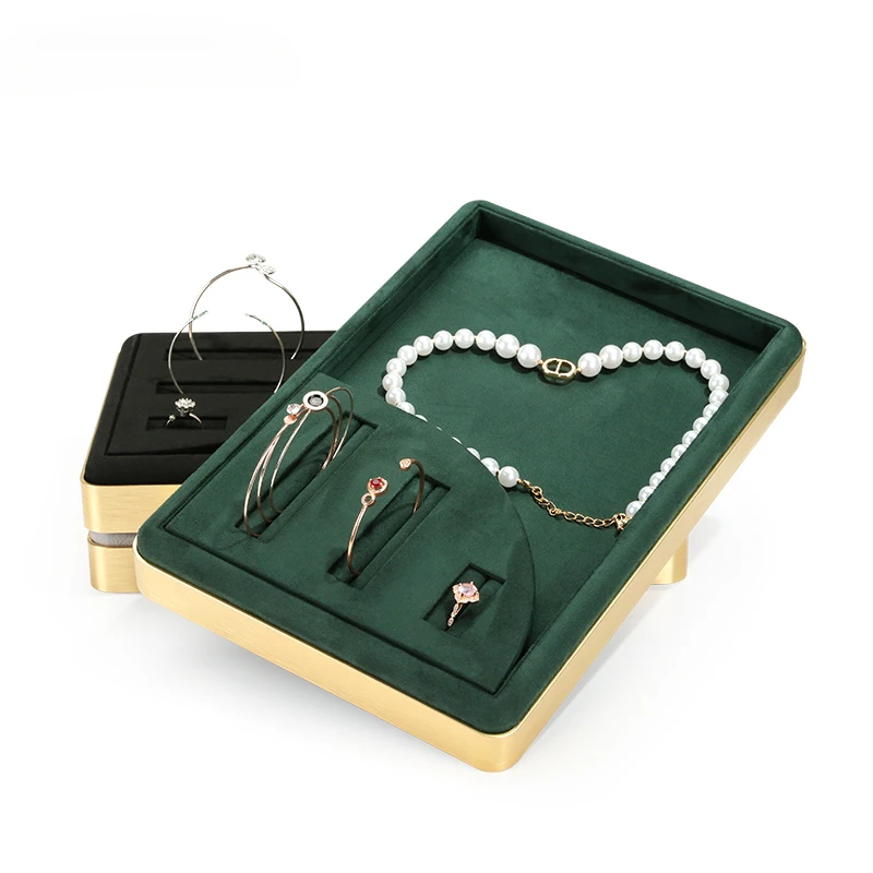 New-Metal-Frame-Look-Pallet-Jewelry-Swing-Plate-Jewelry-Tray-High-end ...