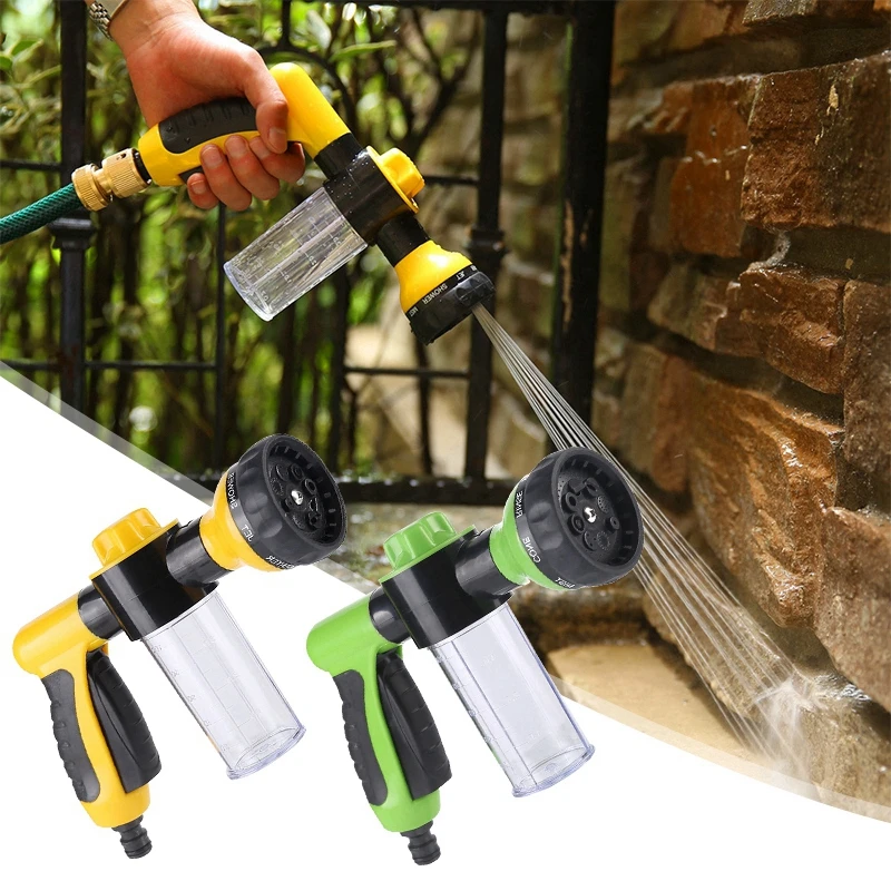 Portable-Auto-Foam-Lance-Water-Gun-High-Pressure-Water-Spray-Gun-Car ...