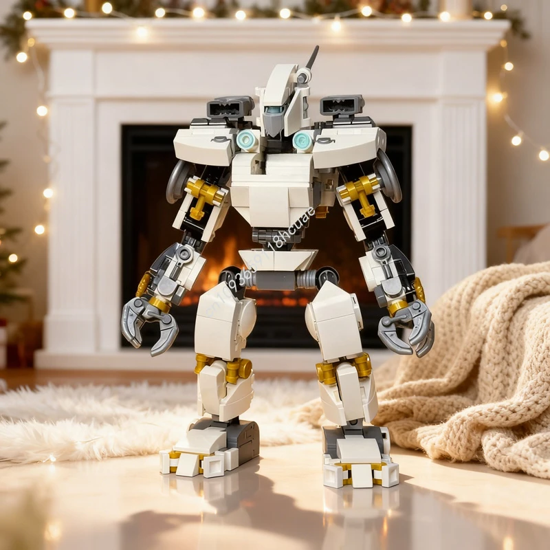 385pcs MOC Zane S Ice Mech Ninjago Model Building Blocks Architecture ...