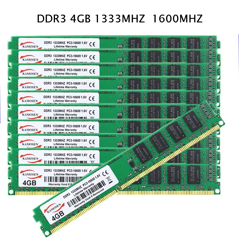 Ddr3 Ram 4gb 1600mhz Brand New Low Voltage 1.5v Pc3-12800u Desktop ...