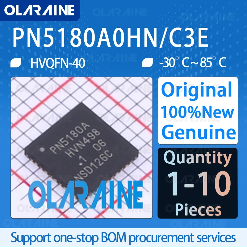 1-5-10Pcs-Original-PN5180A0HN-C3E-QFN-40-Wireless-RF-front-end ...