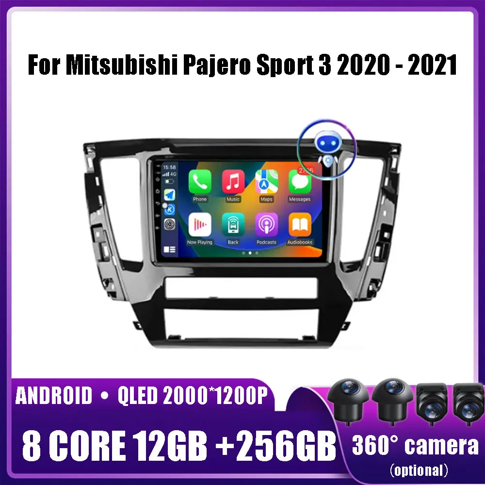 Android-14-for-Mitsubishi-Pajero-Sport-3-2020-2021Car-Multimedia-Player ...