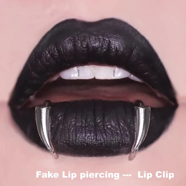 Vampire Bite Piercing Lip