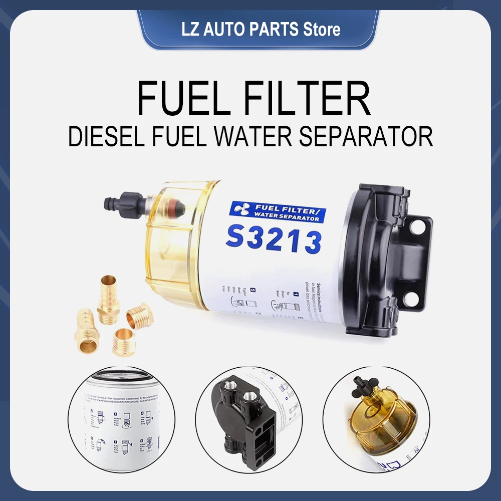 Outboard Marine Boat Fuel Filter Diesel Fuel Water Separator for ...
