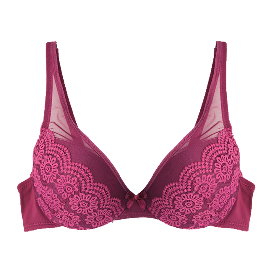 Sexy Simple Push Up Bra Floral Adjusted Bralette Lingerie Comfort ...