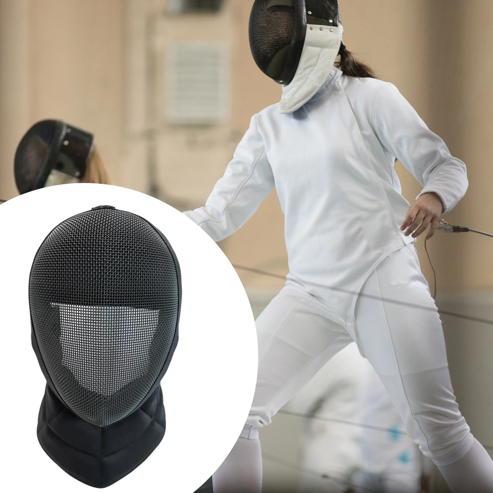 Fencing-Mask-Kendo-Fence-Protective-Equipment-Head-Protect-Fencing ...
