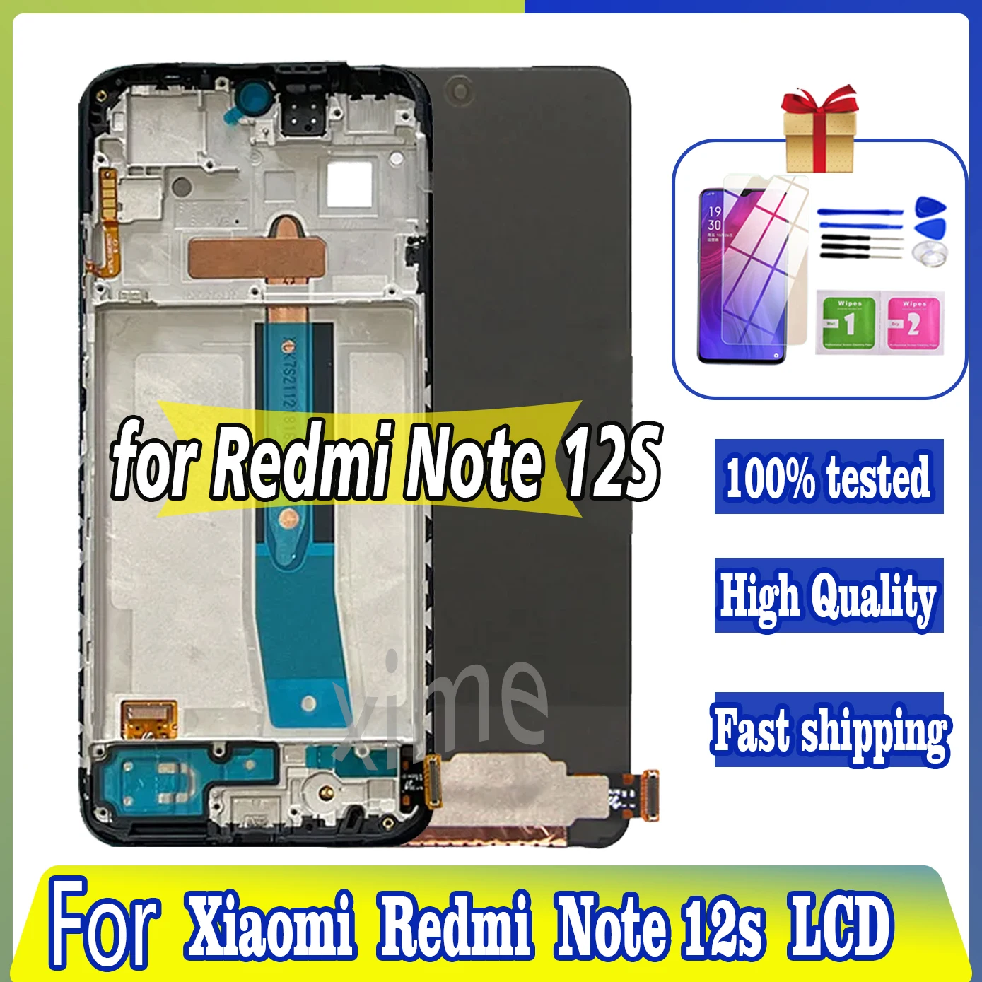 Tested6.43''Super AMOLED For Xiaomi Redmi Note 12S LCD 2303CRA44A ...