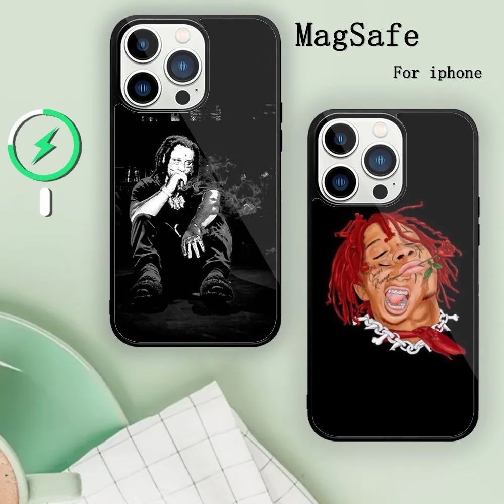 T-Trippie-Rapper-Redd-Phone-Case-For-Magnetic-Attraction-iPhone-11-12 ...