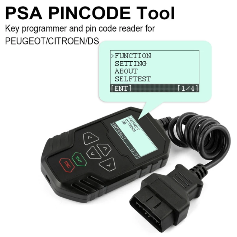 OBDPROG MT005 PSA Code Tool - Efficient Key Programming for Peugeot ...