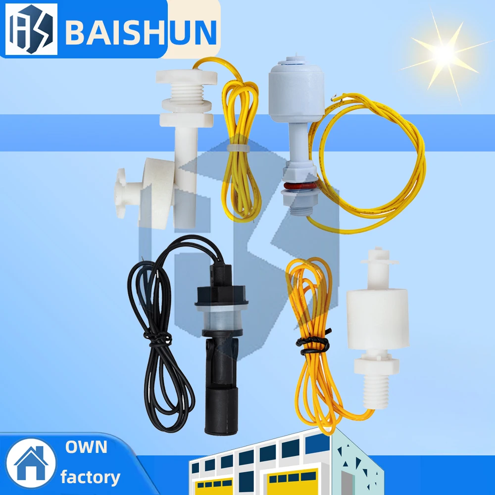 Water Level Float Switch Water Level Controller PP Float Switch Liquid ...